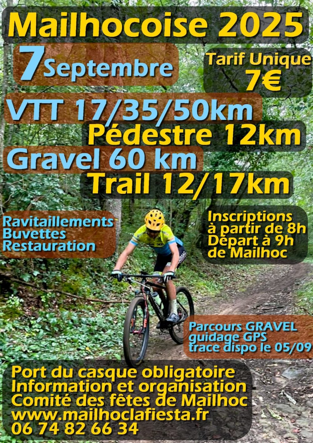 Calendrier Occitanie Route et VTT 2025
